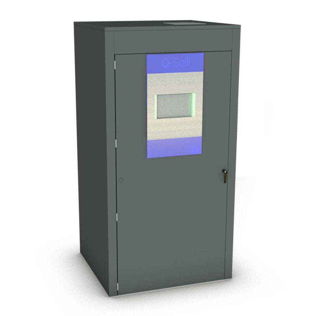A high performance returning unit for soiled garments - RFID UHF